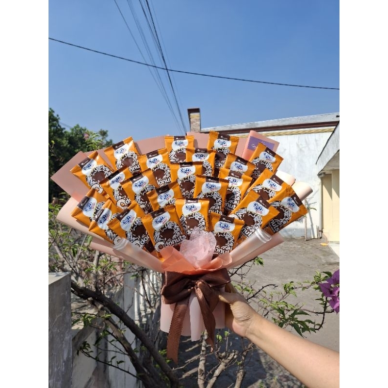 Jual Buket Snack Donuts (ISI 20-22 PCS)/ Hadiah Sempro / UlangTahun ...