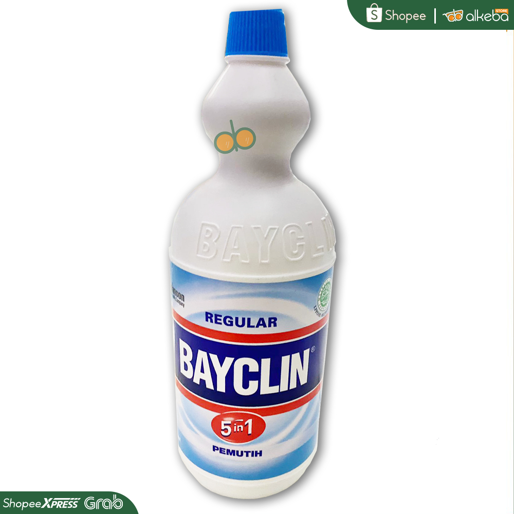 Jual Bayclin 1 Liter Pemutih Pakaian 1000 ml Bleaching Kemasan Botol ...