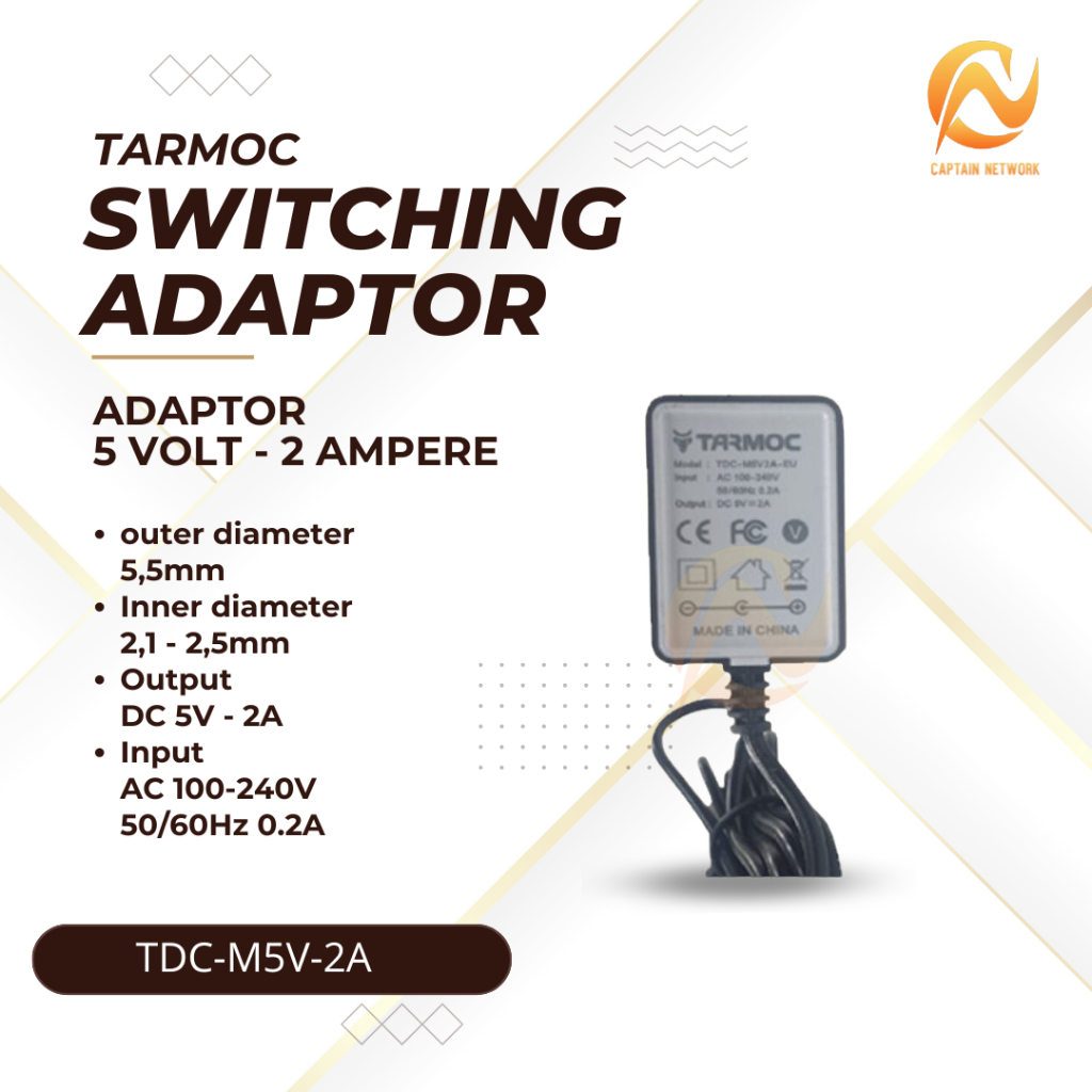 Jual Switching Adaptor 5V 2A | Adaptor 5 Volt 2 Ampere | Shopee Indonesia