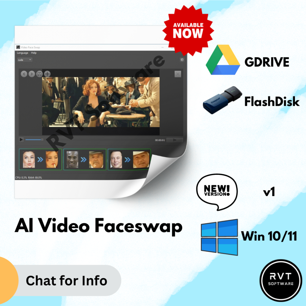 Jual AI Video FaceSwap 1.2.1 (FullVersion) | Shopee Indonesia