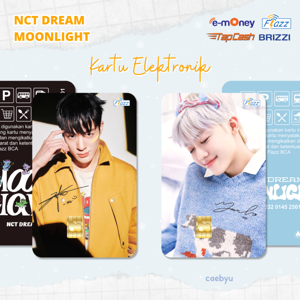 Jual Flazz NCT Dream Moonlight Emoney Tapcash Brizzi Kartu Elektronik E ...