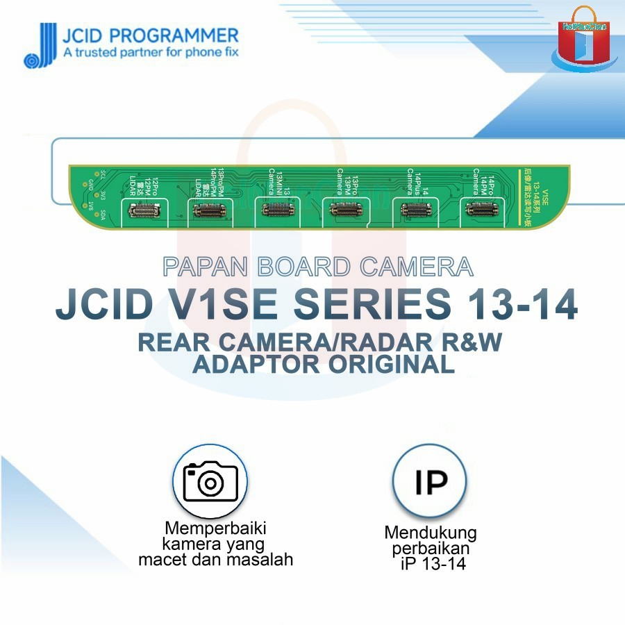 Jual Board JCID V1SE 13-14 Series Rear Camera/Radar R&W Adaptor Baca ...