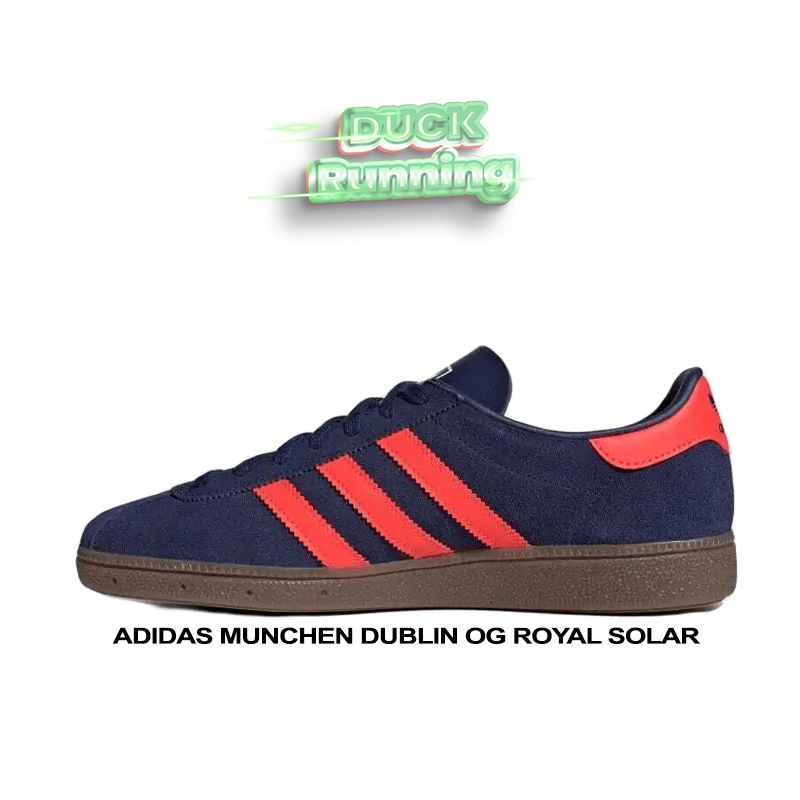 Jual Sepatu Adidas Munchen Dublin OG Collegiate Royal Solar | Shopee ...