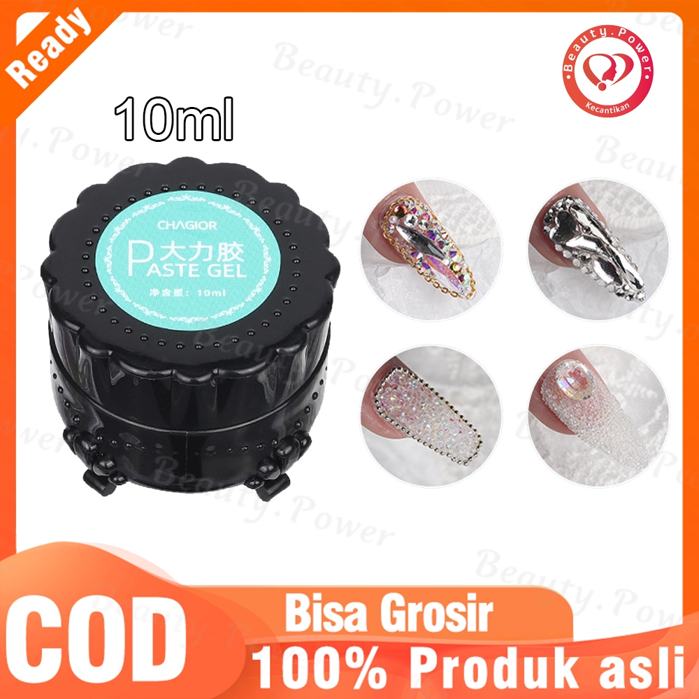 Jual Lem Gel Transparan Super Lengket 10ml Lem Aksesoris kuku / Sticking Drill Glue / Nail Glue ...