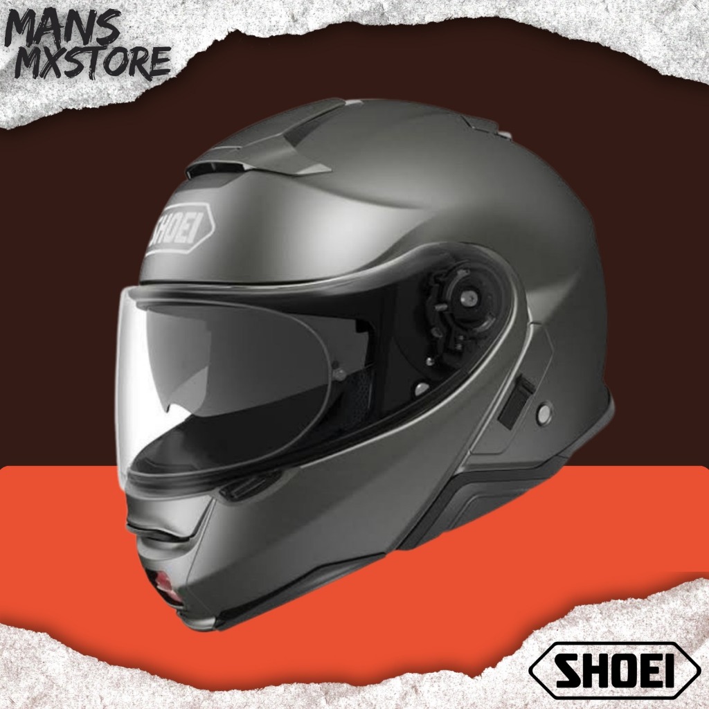 Jual SHOEI NEOTEC II MATT ANTHRACITE HELMET MODULAR | Shopee Indonesia