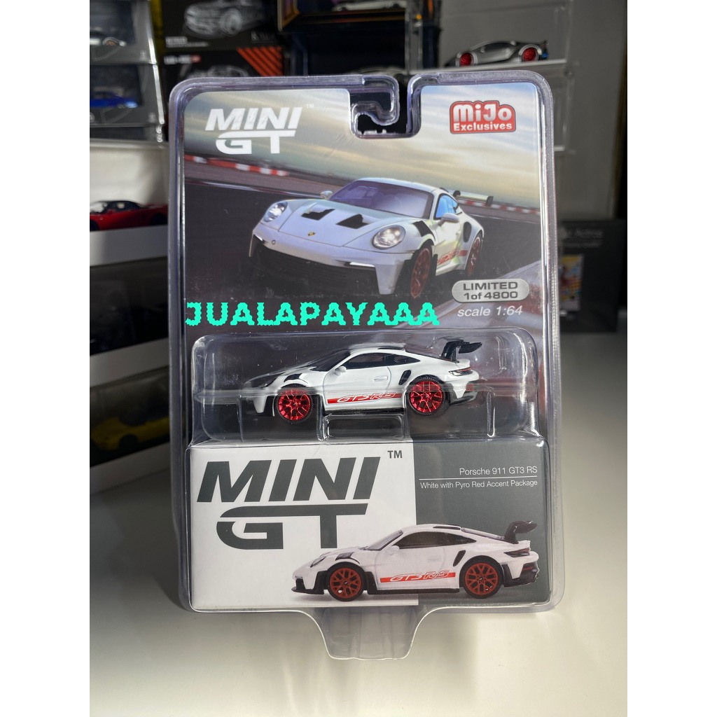 Jual MINI GT 630 PORSCHE GT3ERS WHITE BLISTER MIJO MINI GT PORSCHE GT3 ...