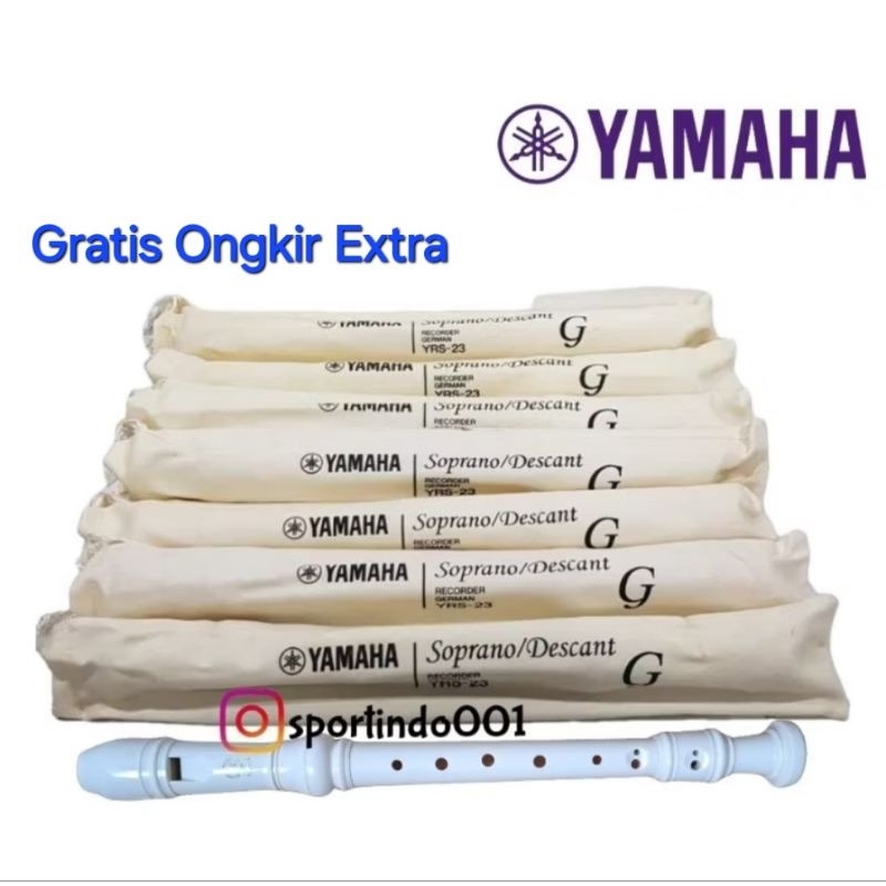 Jual Suling / Seruling / Recorder / Rekorder YAMAHA YRS-23 ORIGINAL ...