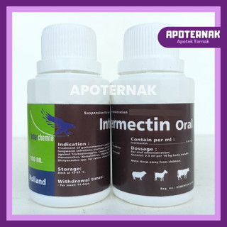 Jual INTERMECTIN ORAL 100ml Repack Original - Obat Parasit Ektoparasit ...