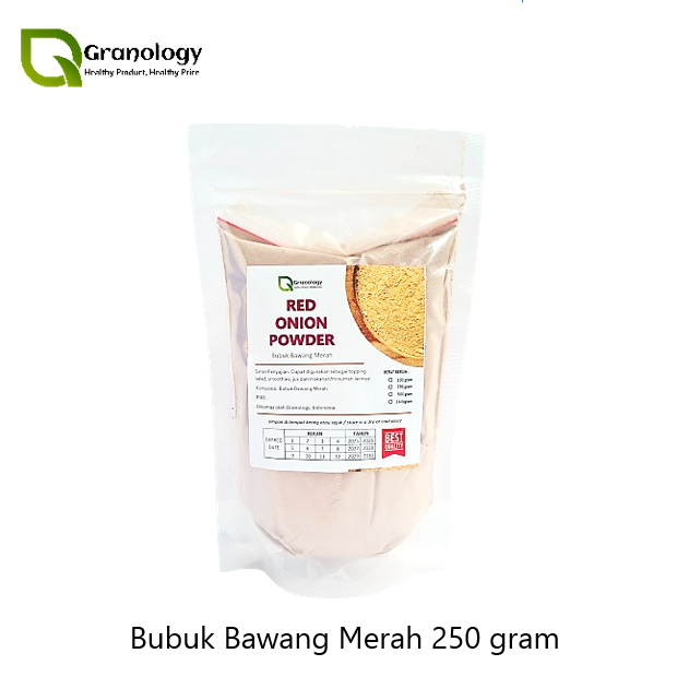 Jual Bawang Merah Bubuk / Pure Shallot Powder / Red Onion Powder (250 ...