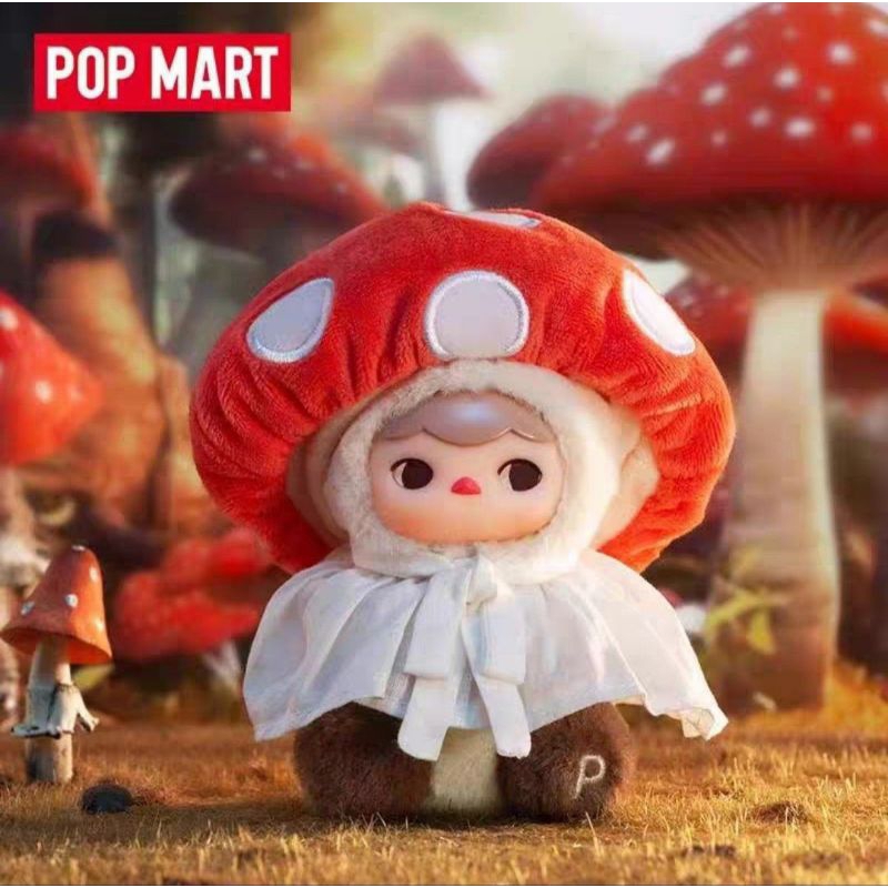 Jual Pucky Forest Party - Mushroom Baby Plush pendant original Pop Mart ...