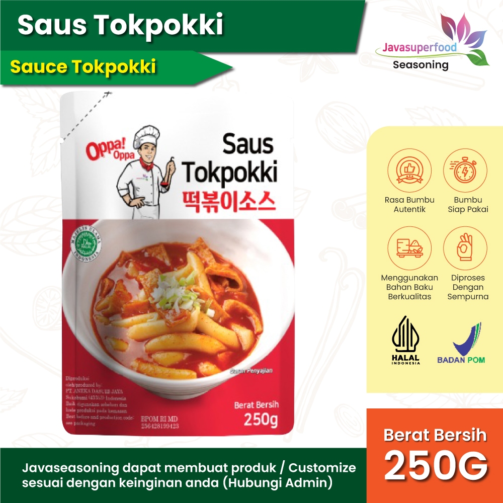 Jual Bumbu Saus Tokpoki topoki toppoki Tteokbokki tokpokki Odeng Fish ...