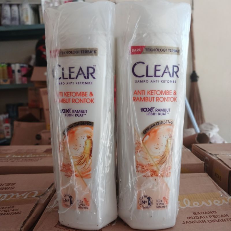 Jual Clear Anti Ketombe & Rambut Rontok Dengan Ginseng 300ml | Shopee Indonesia