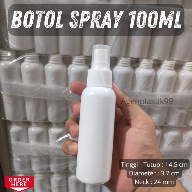 Jual botol spray isi 100ml putih susu | Shopee Indonesia