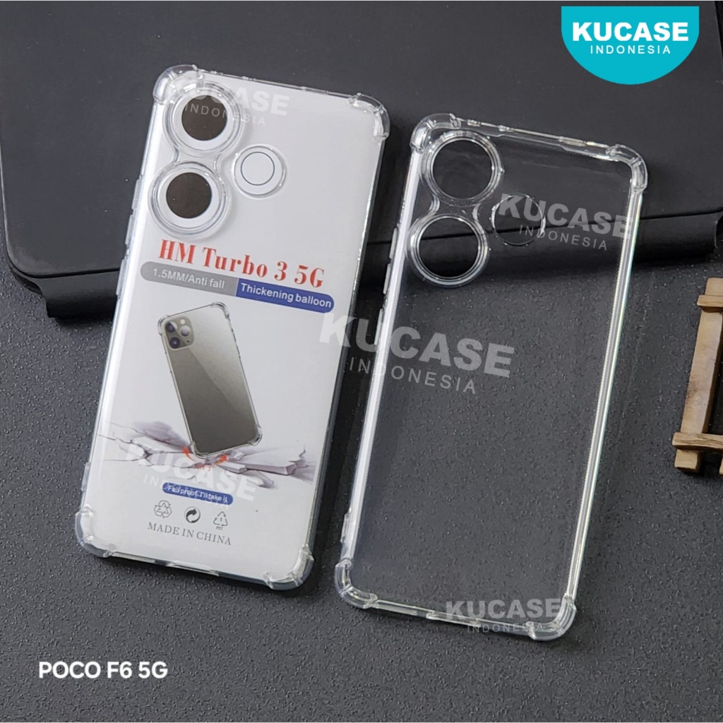 Jual Poco F6 5G Soft Anticrack Airbag Clear Premium Case Poco F6 5G ...