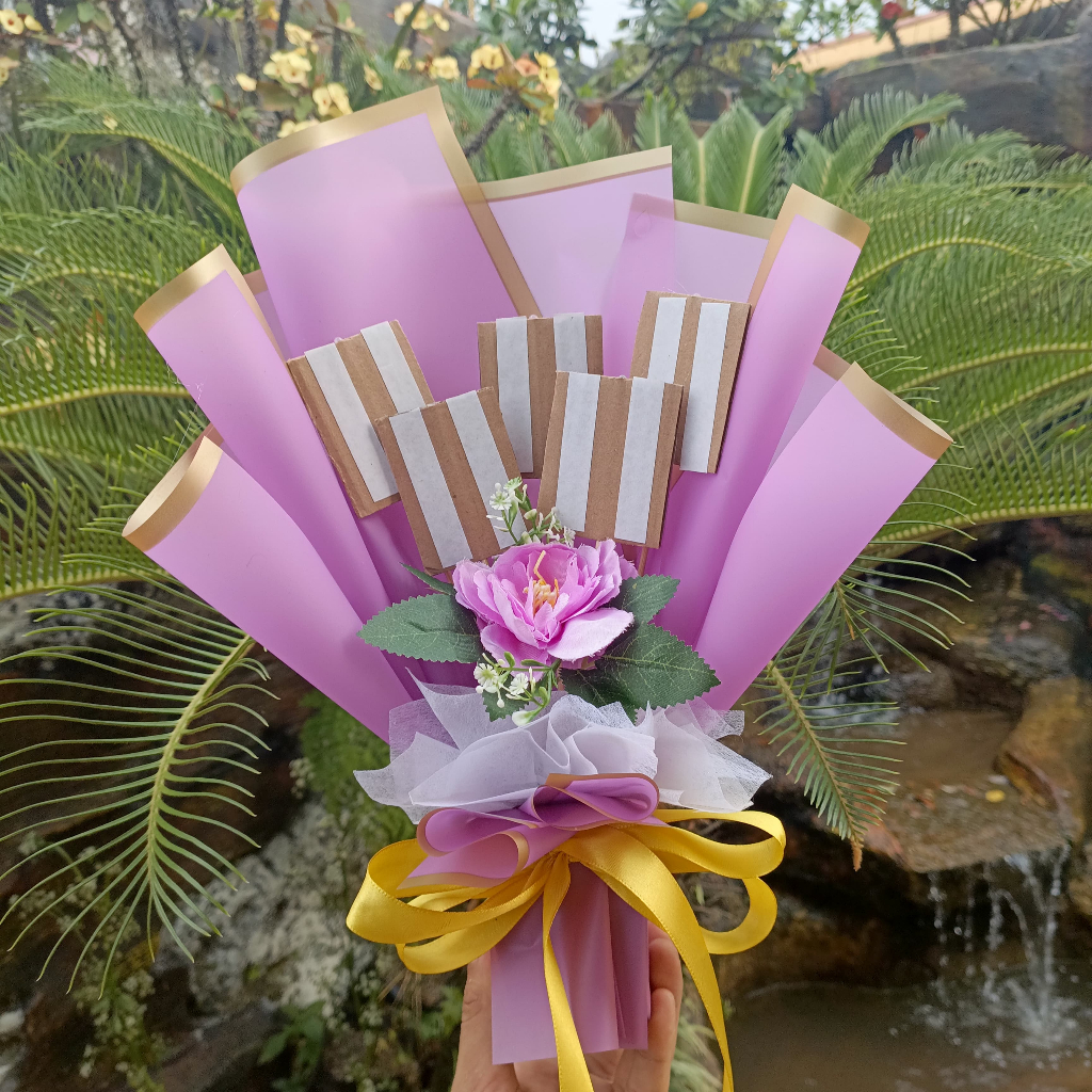 Jual READY Kerangka Buket 5 Stik Praktis / Buket Bunga Kopi Snack ...