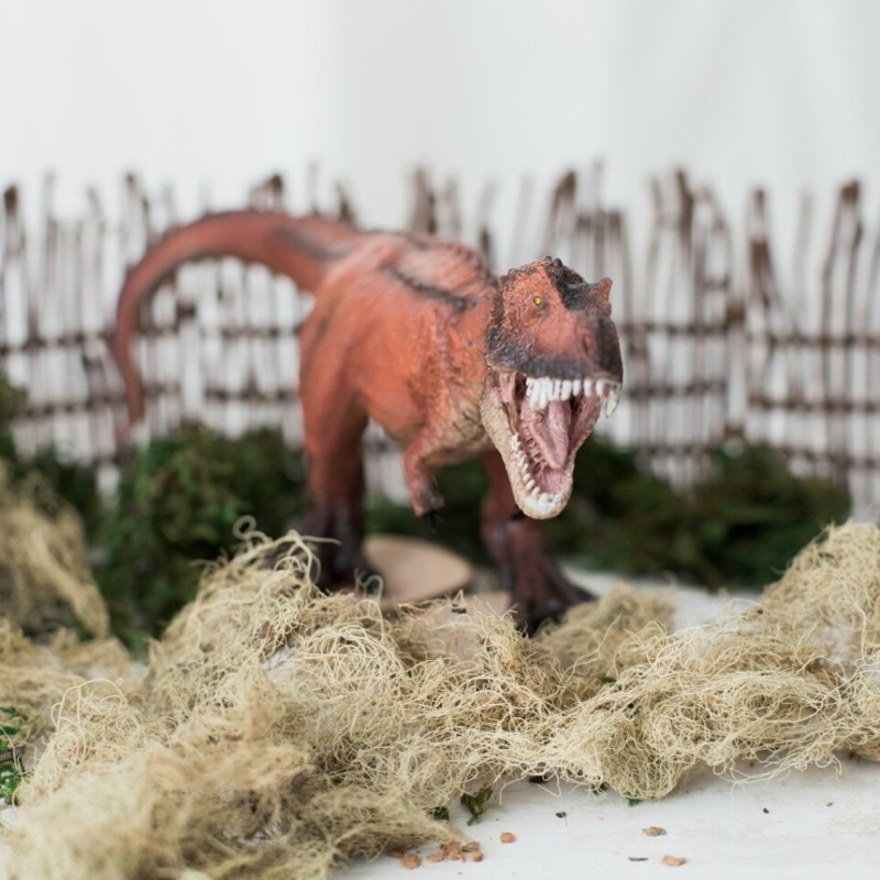 Jual Mojo Fun Red T-rex Hunting | Animal Figurine Tyrannosaurus rex ...