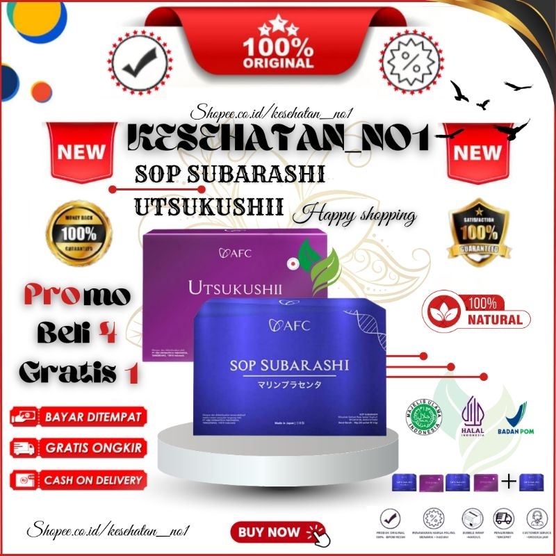 Jual SOP SUBARASHI UTSUKUSHHII GOLD UTSUKUSHI GOLD SUBARASI UTSUKUSI ...
