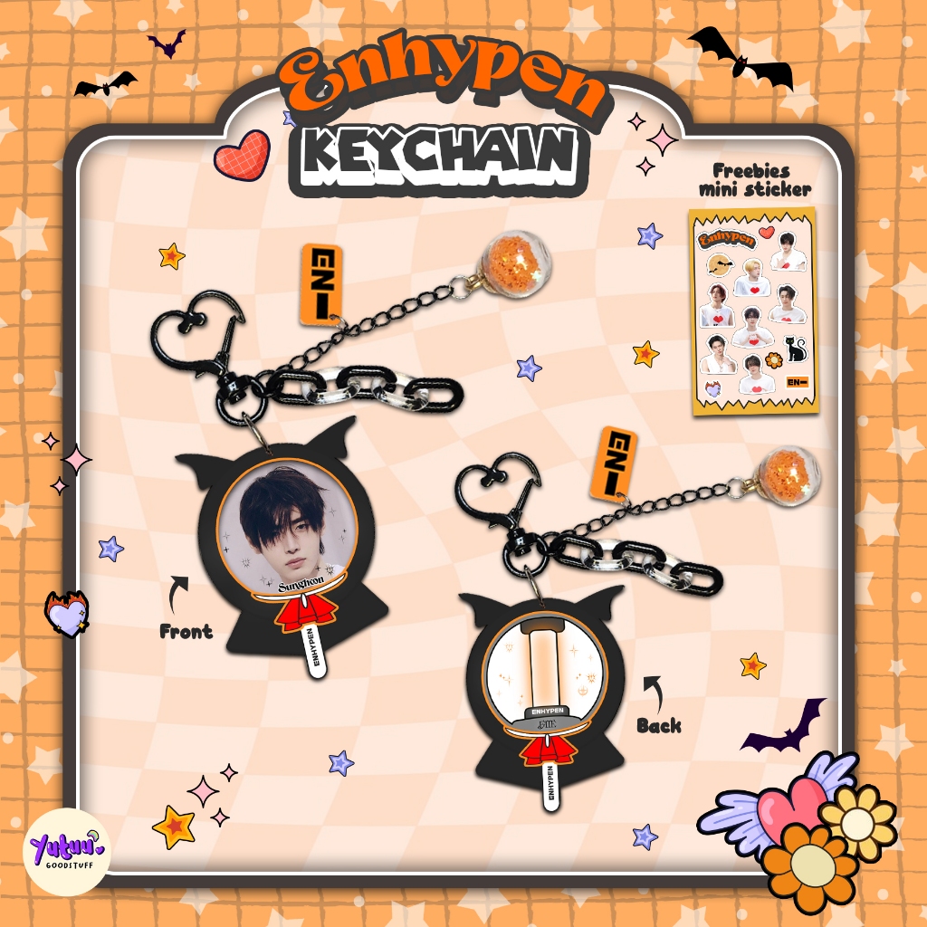 Jual ENHYPEN KEYCHAIN / gantungan kunci enhypen fanmade | Shopee Indonesia