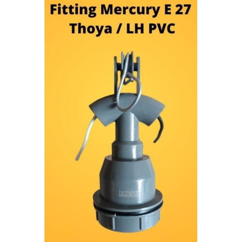 Jual Fitting Mercury E 27 E27 Thoya / LH PVC / Fitting lampu gantung ...
