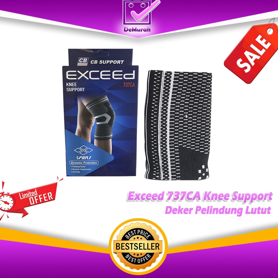 Jual Paket Kejutan Exceed 737CA Knee Support Deker Pelindung Lutut ...