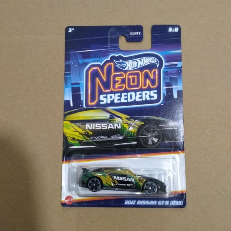 Jual hotwheels Nissan GTR r35 neon speeders | Shopee Indonesia