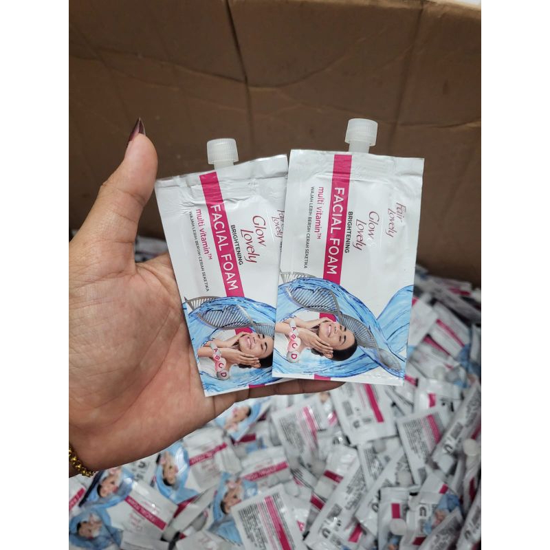 Jual FAIR & LOVELY SACHET / FAIR & LOVELY FACIAL FOAM (no plastik ...