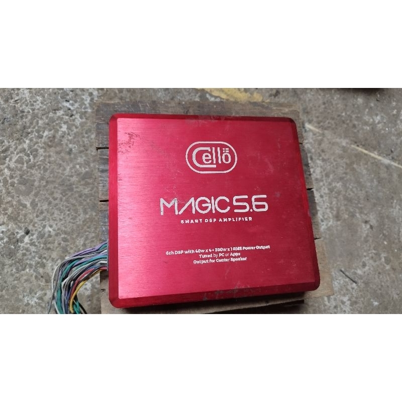 Jual cello magic 5.6 power DSP digital sound processor 6 channel ...