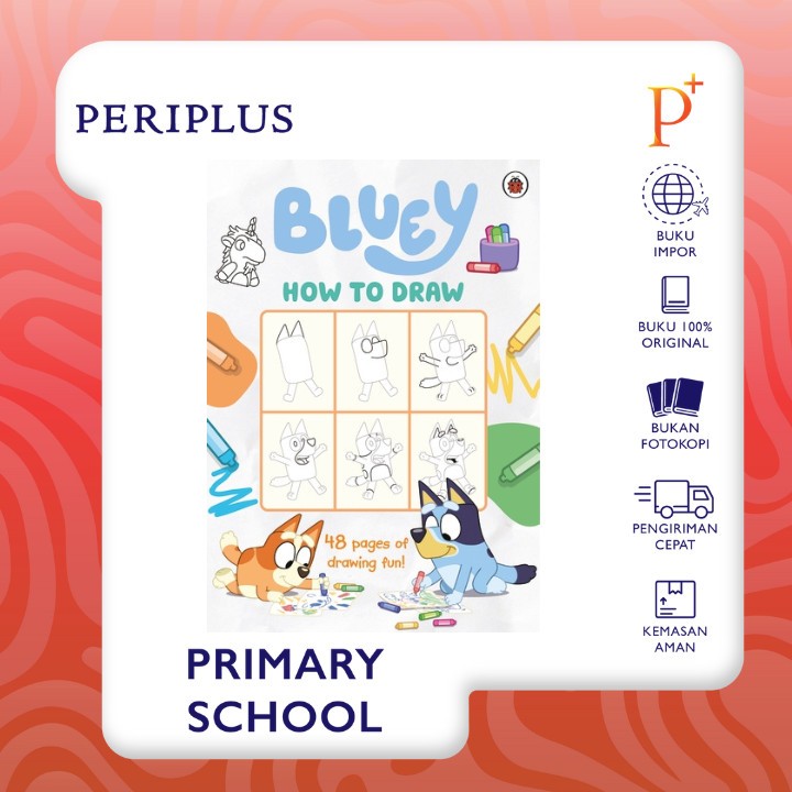 Jual Bluey: How to Draw - 9780241675359 | Shopee Indonesia