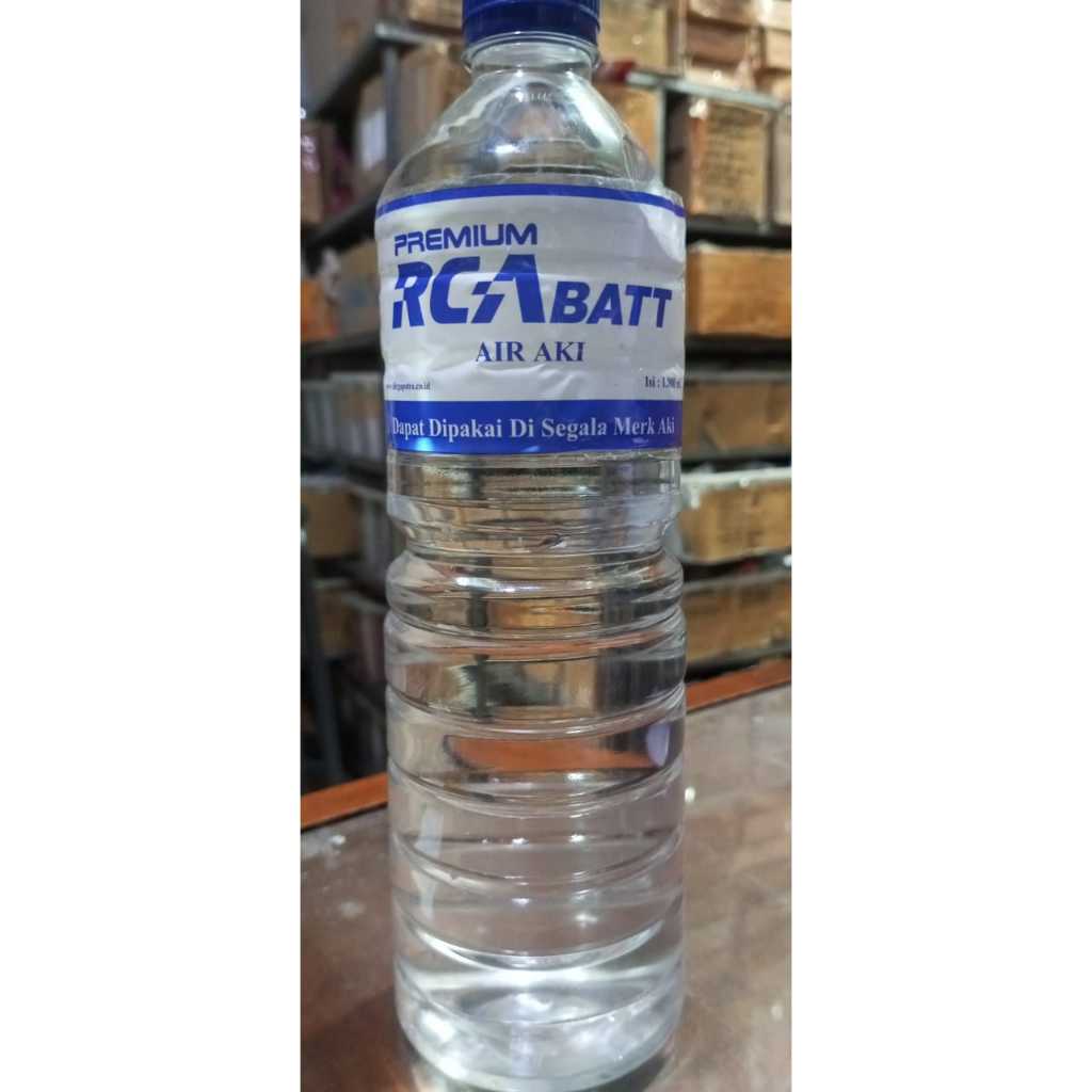 Jual AIR AKI/ACCU BIRU/TAMBAH RCA 1 LITER | Shopee Indonesia