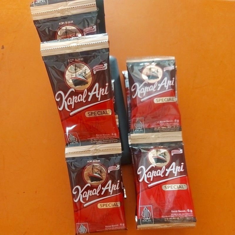 Jual Kopi Kapal Api Special Mini 6gr renceng (isi 10bks) | Shopee Indonesia