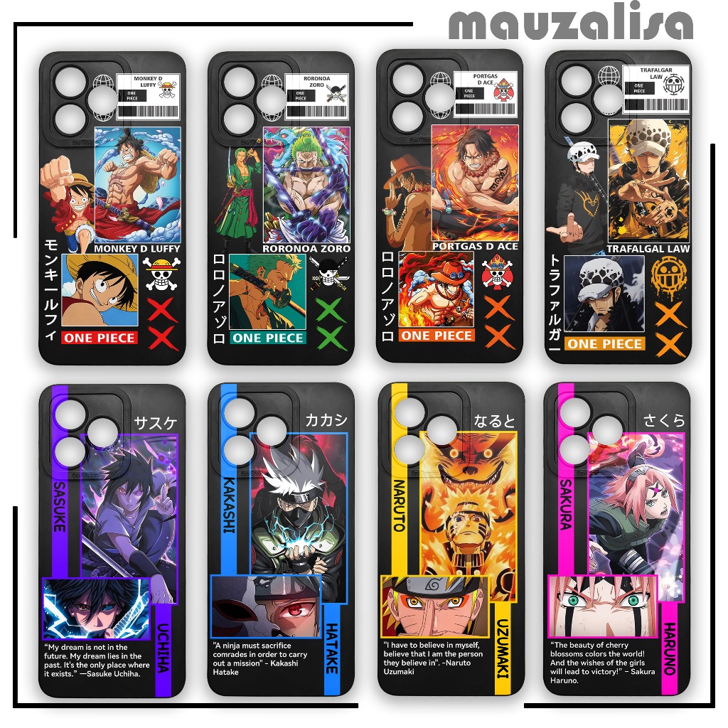 Jual Casing Case Realme C35 C33 C31 C63 C67 C65 C30 Note 50 Motif Anime ...
