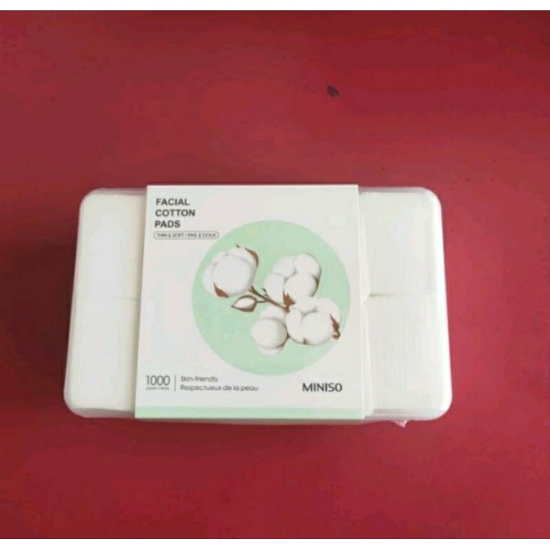 Jual MINISO Facial Cotton Pads Kapas Wajah Box Miniso 1000pcs | Shopee ...