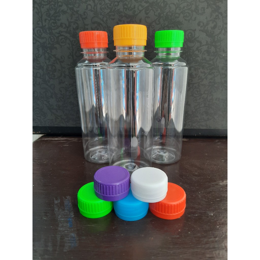 Jual Botol PET Plastik Bening 200ml - 250ml Cabe / Pir / Almond / Wave ...