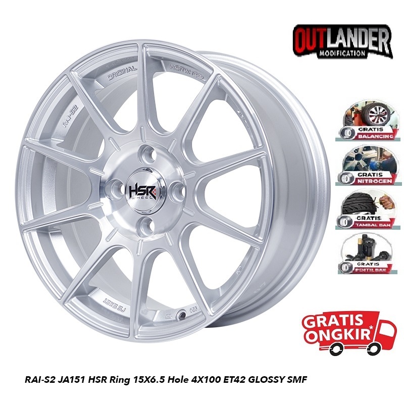 Jual Velg Mobil Ring 15 Yaris Baleno Ignis Mobilio AvegaA Sigra Calya Datsun Hsr Rai S2 R15 ...