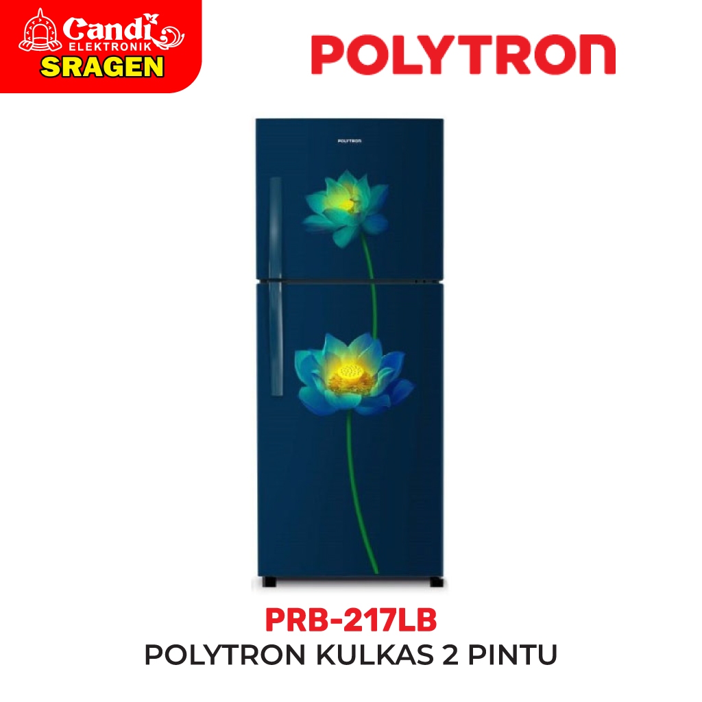 Jual POLYTRON Kulkas 2 Pintu Metallic 210 liter - PRB-217LB | Shopee ...