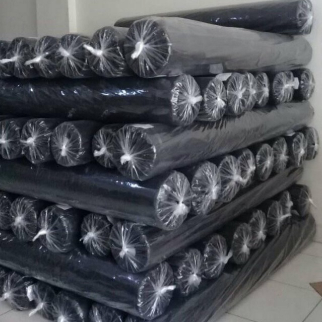 Jual BARATEX - Kanvas Marsotto Hitam 12 oz per 1 meter / Kanvas hitam ...