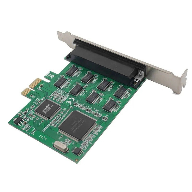 Jual PCI Express 8 Port Serial Card PCIe RS232 Male Extension | Shopee ...