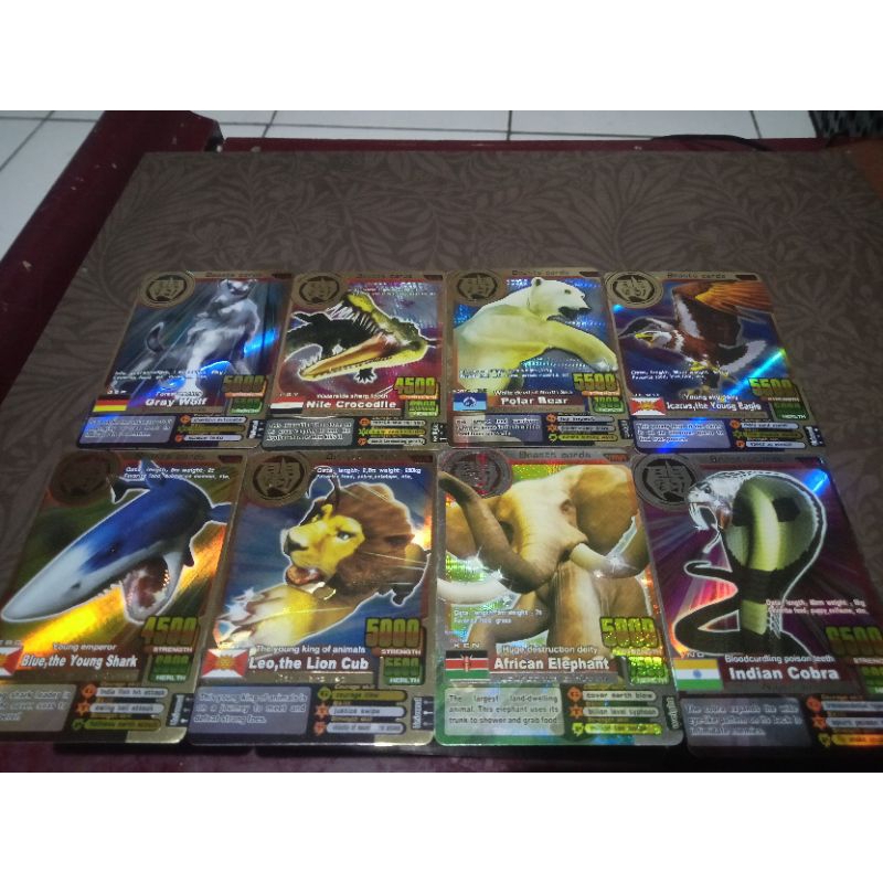 Jual Animal Kaiser GOLD-SILVER card | Shopee Indonesia