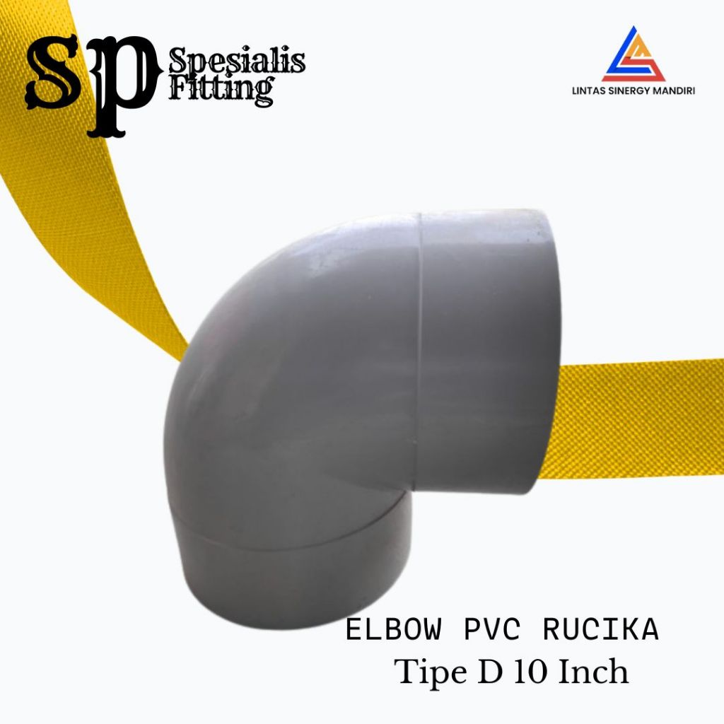 Jual fitting pvc rucika elbow 90 derajat 10 inch (250mm) - TIPE D | Shopee Indonesia