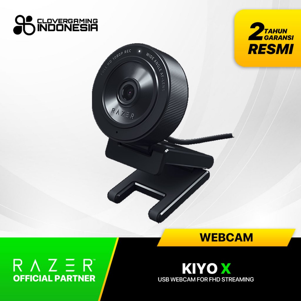 Jual Razer Kiyo X - USB Webcam for Full HD Streaming | Shopee Indonesia