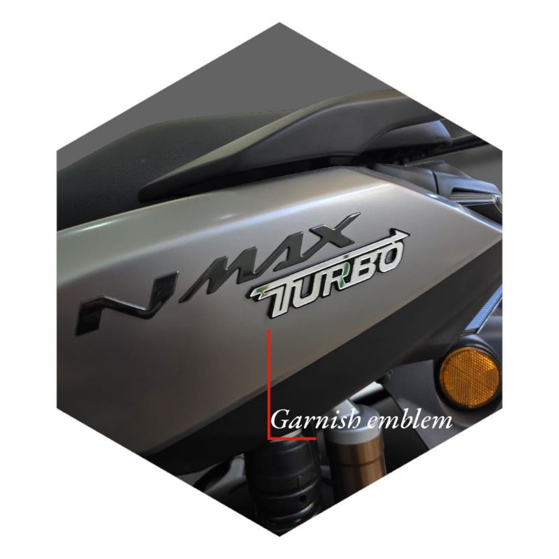 Jual EMBLEM LOGO Nmax TURBO EMBLEM TURBO motor nmax turbo 2024 | Shopee ...