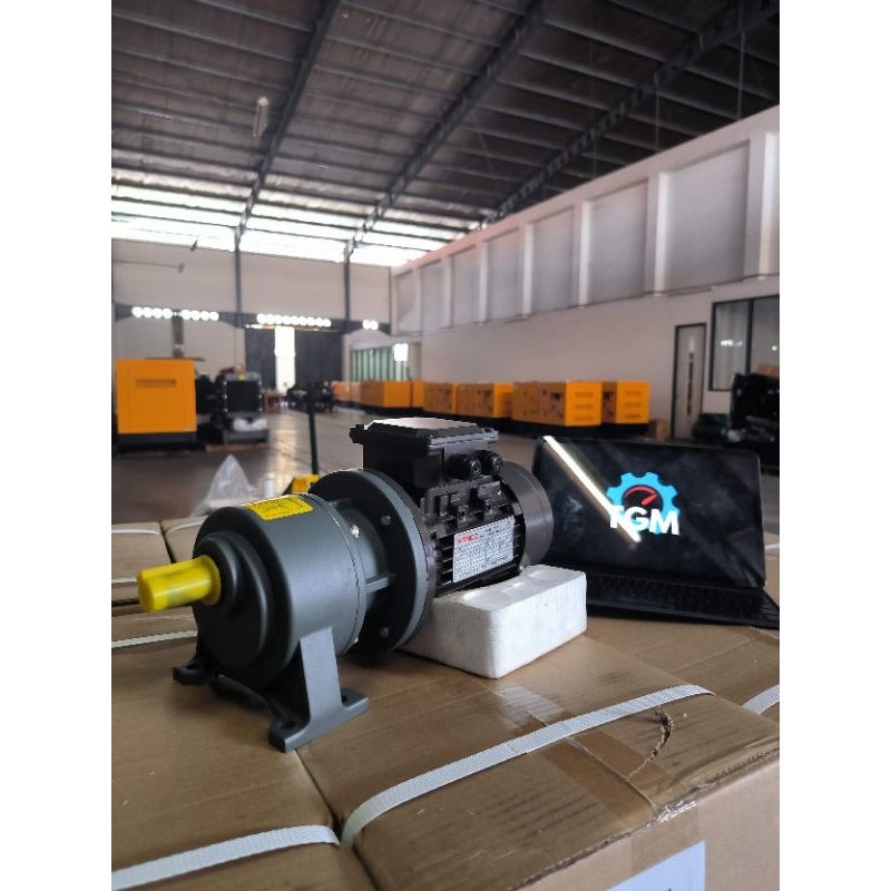 Jual HANCO Compact Helical gearmotor type GHM18 motor 0,25HP | Shopee ...
