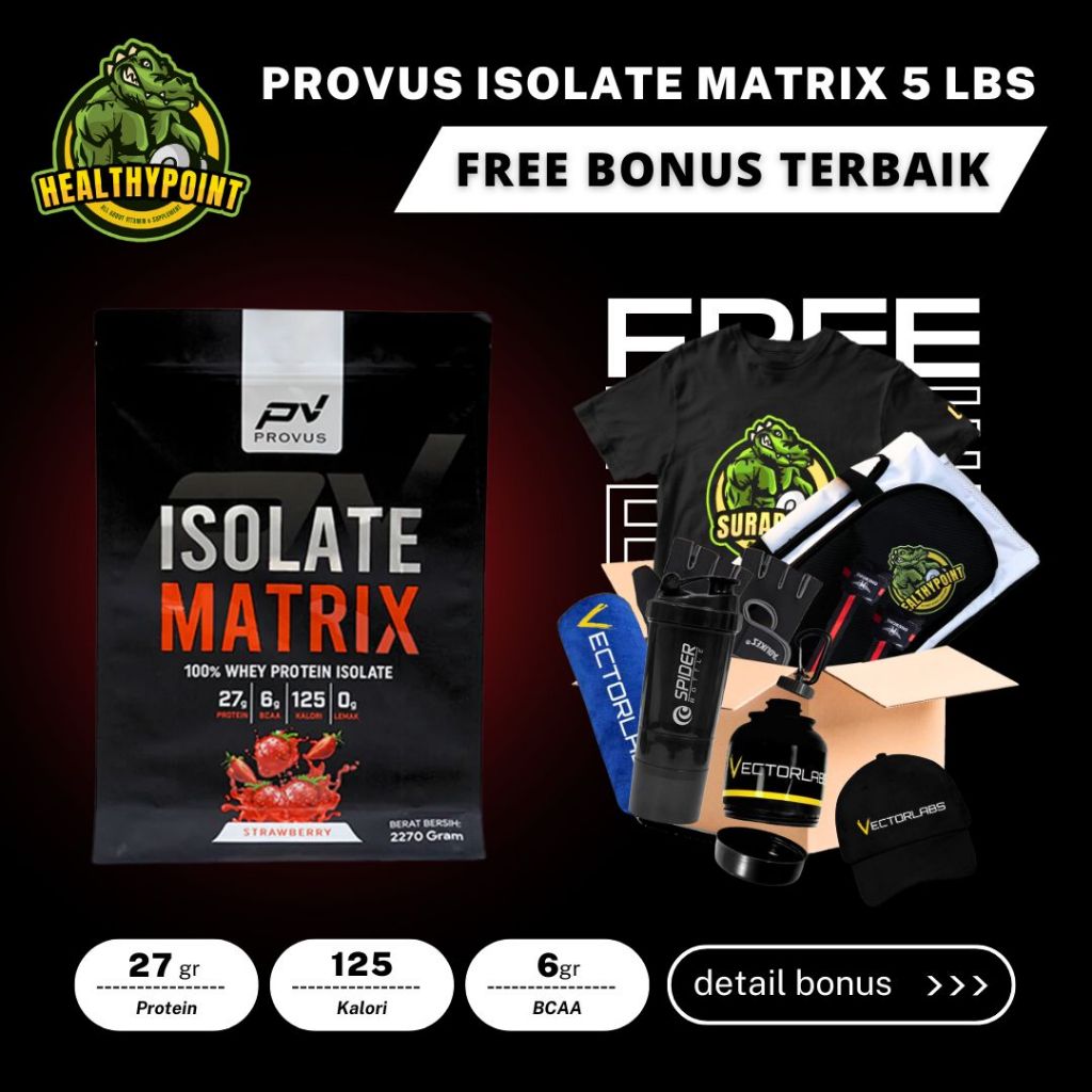 Jual Provus Isolate Matrix 5 Lbs Whey Protein Isolate 5lbs | Shopee ...