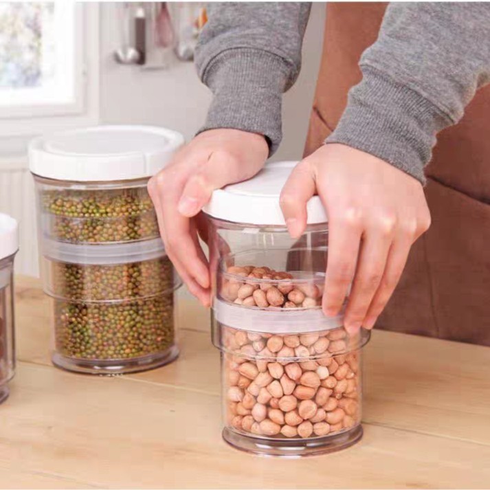Jual Toples Plastik Multiguna/Toples Kacang/Toples Plastik/Toples ...