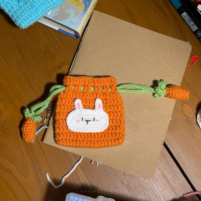Jual Pouch Rajut Karakter | Crochet Pouch | Shopee Indonesia