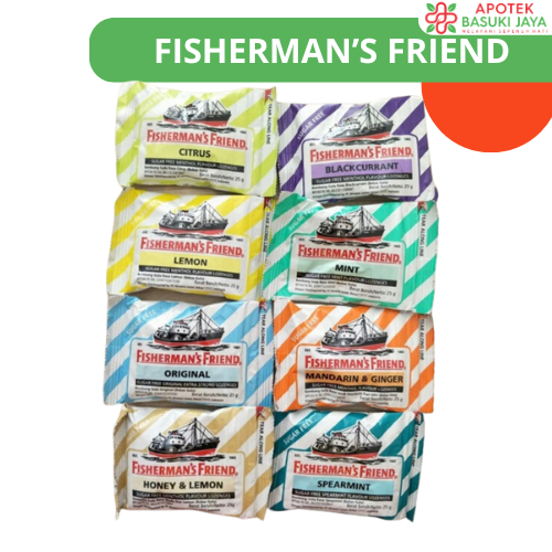 Jual PERMEN FISHERMAN'S FRIEND | ORIGINAL | SUGAR FREE | ANEKA RASA ...