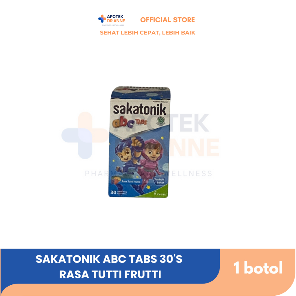 Jual Sakatonik ABC Suplemen Kesehatan (30 Tablet) | Shopee Indonesia