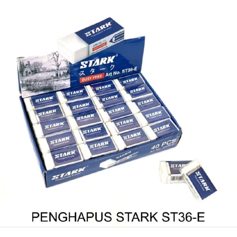 Jual (1 BOX) Hapusan stark stark hitam / Hapusan stark putih / Hapusan ...