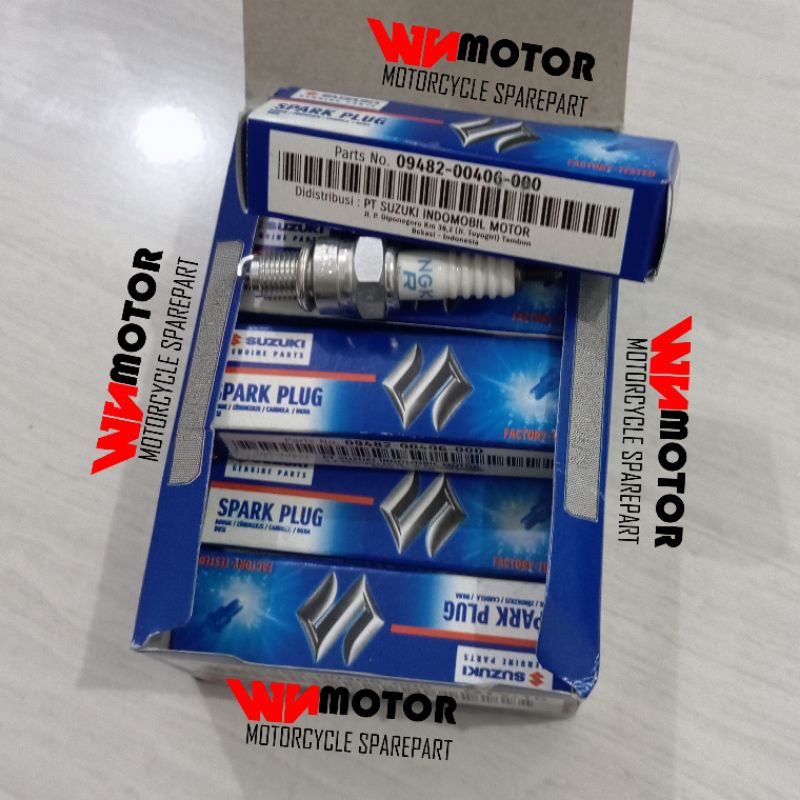 Jual BUSI / SPARK PLUG ( CR6HSA ) MOTOR UNIVERSAL NGK MIO J MIO M3 FINO X RIDE MIO J VEGA FORCE ...