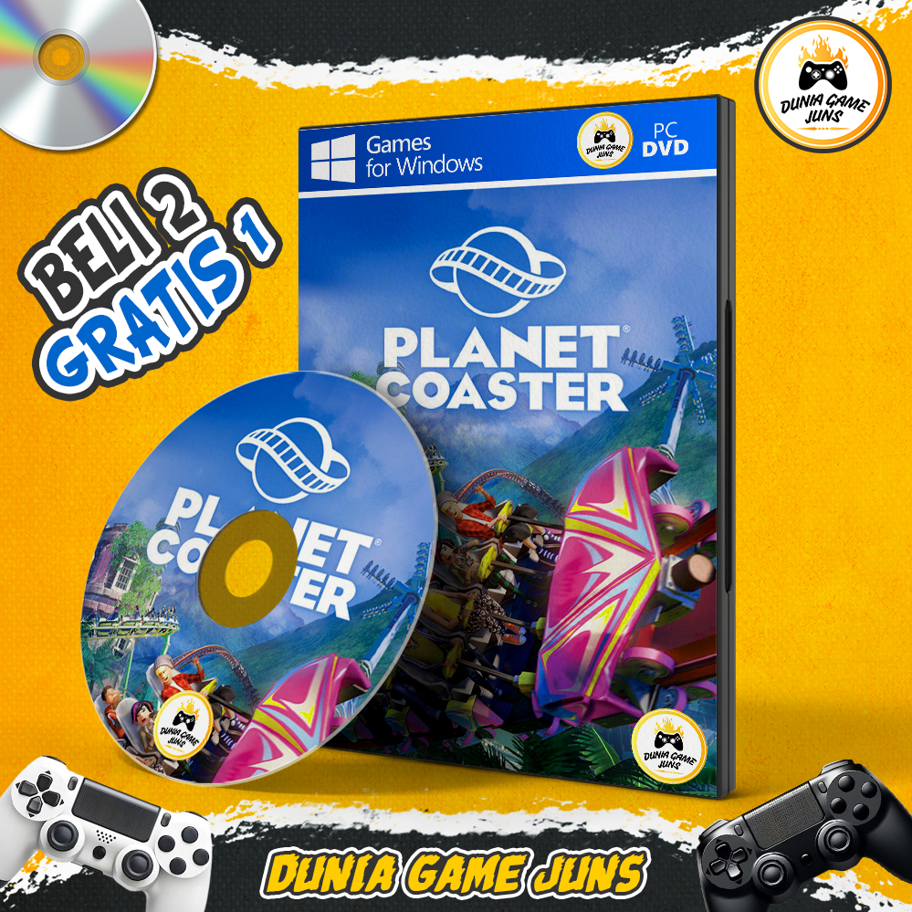 Jual Planet Coaster | Game Simulation/Simulator | CD/DVD | Game PC ...